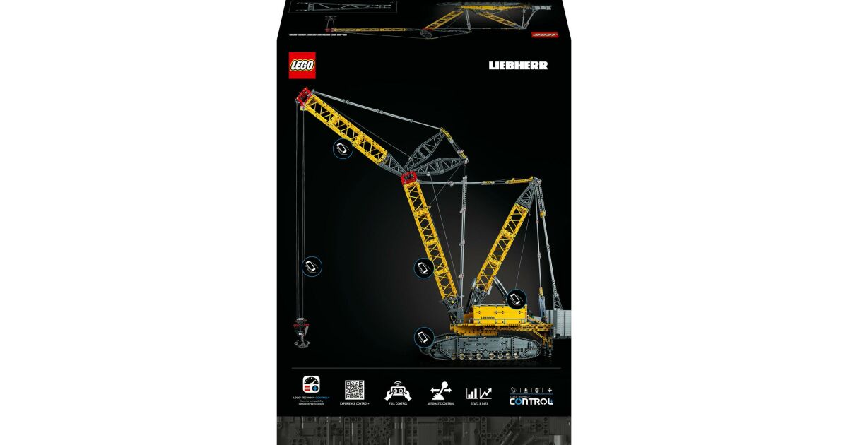 LEGO® Technic Liebherr LR 13000 lánctaplas daru 42146 | Pepita.hu
