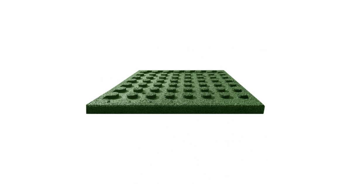 6 db zöld ütéscsillapító gumilap 50 x 50 x 3 cm | Pepita.hu