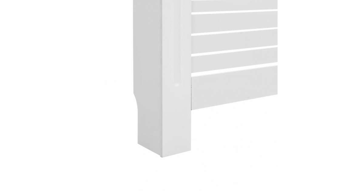 Fehér mdf radiátorburkolat 152 x 19 x 81,5 cm | Pepita.hu