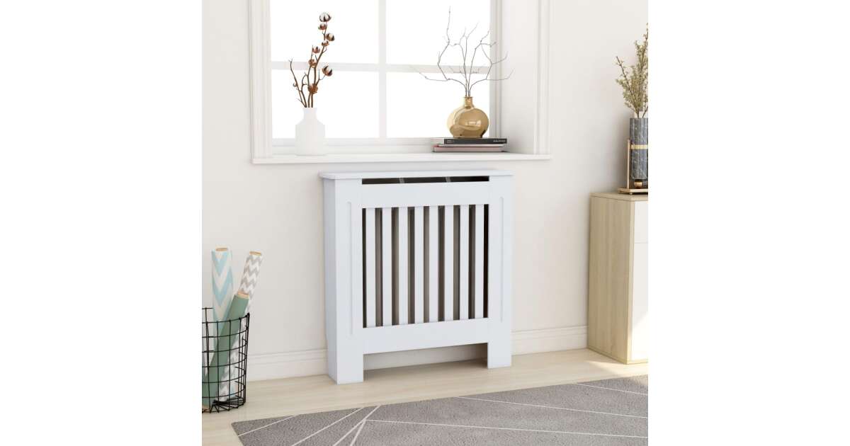 Fehér mdf radiátorburkolat 78 cm | Pepita.hu