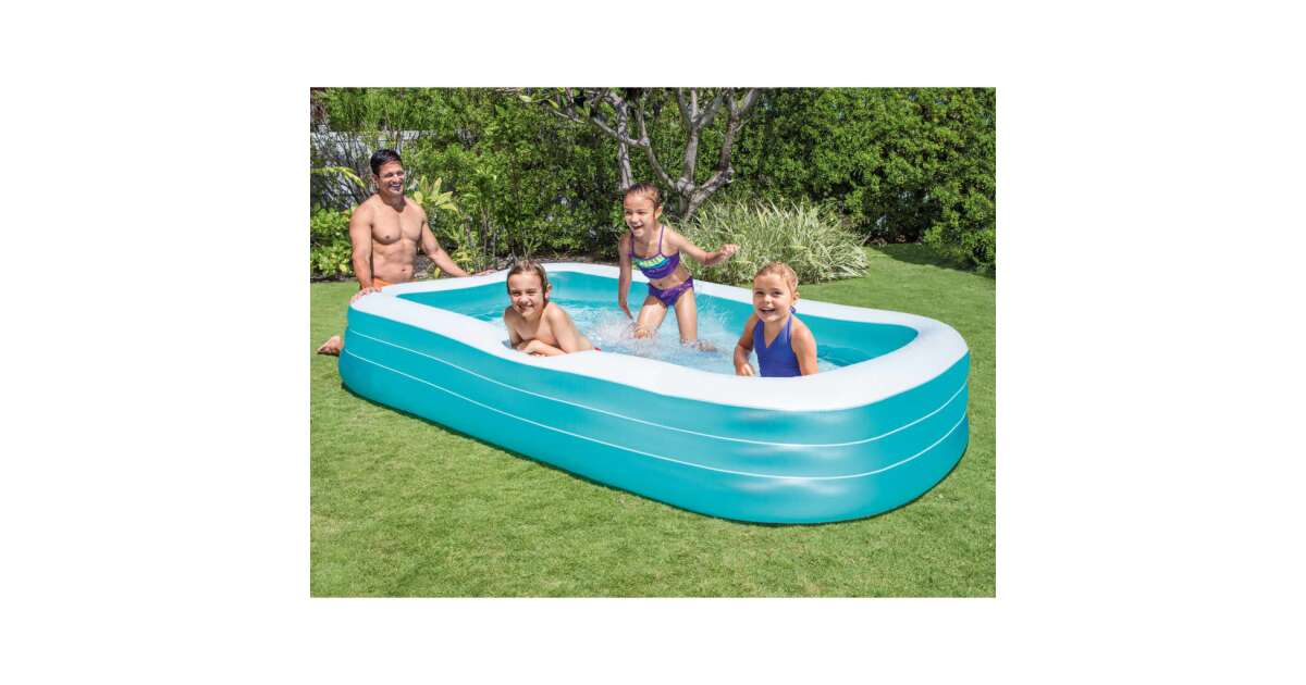 INTEX Swim Center családi medence 305 x 183 x 56 cm | Pepita.hu