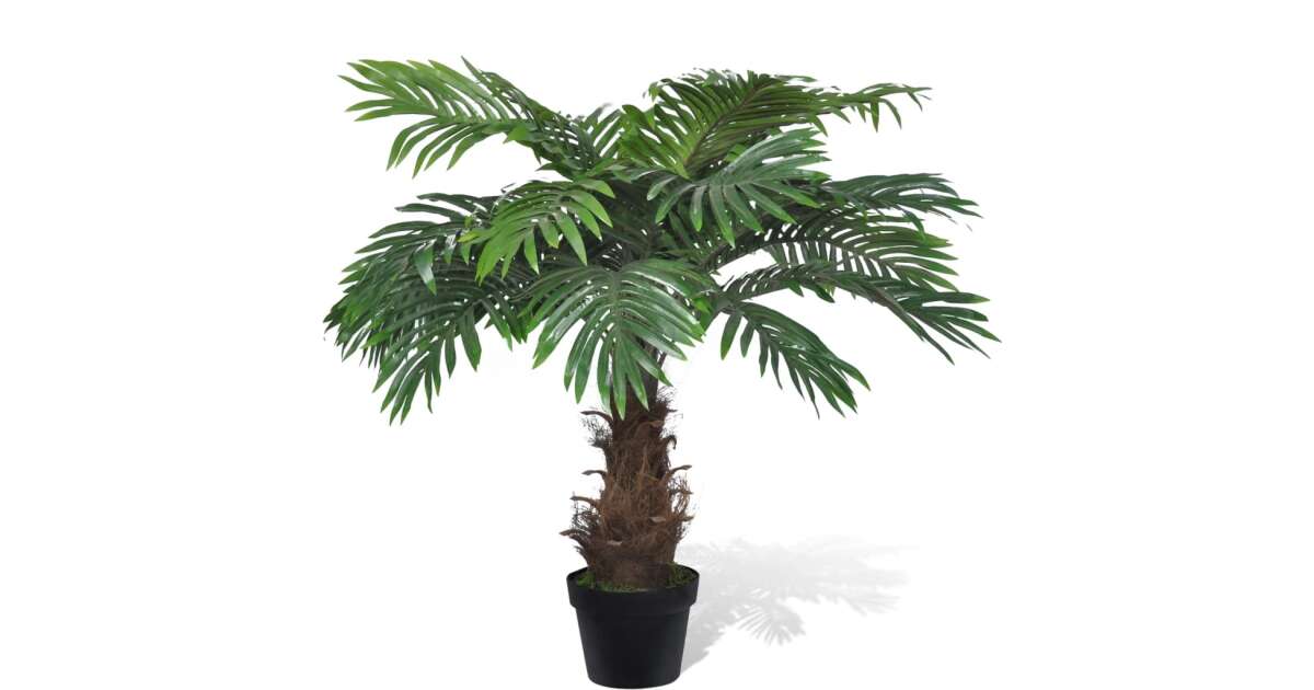 vidaXL Élethű Cycus Pálmafa Edény 80 cm | Pepita.hu