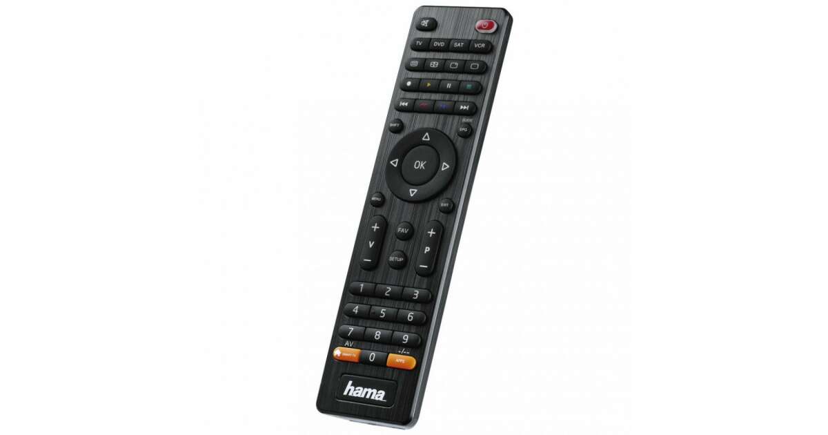 Hama 4IN1 Univerzális Távirányító Black | Pepita.hu