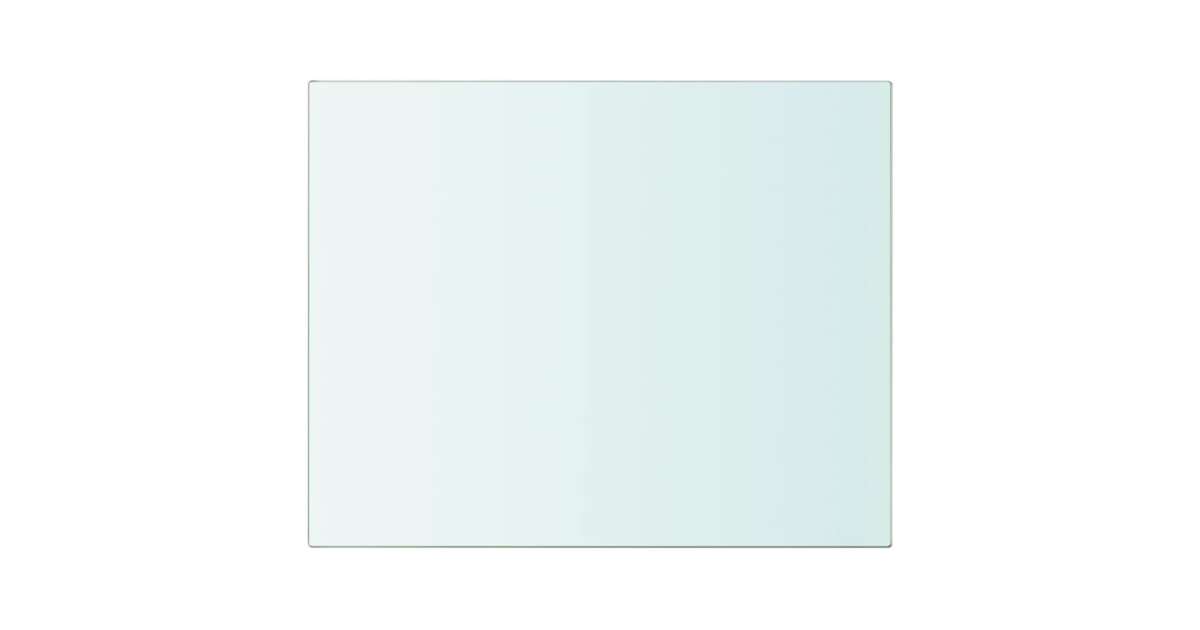 vidaXL 2 db átlátszó üveg paneles polc 20 x 20 cm | Pepita.hu