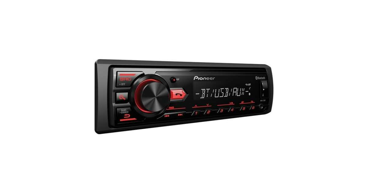 Pioneer MVH-29BT Bluetooth mechanika nélküli autóhifi fejegység | Pepita.hu