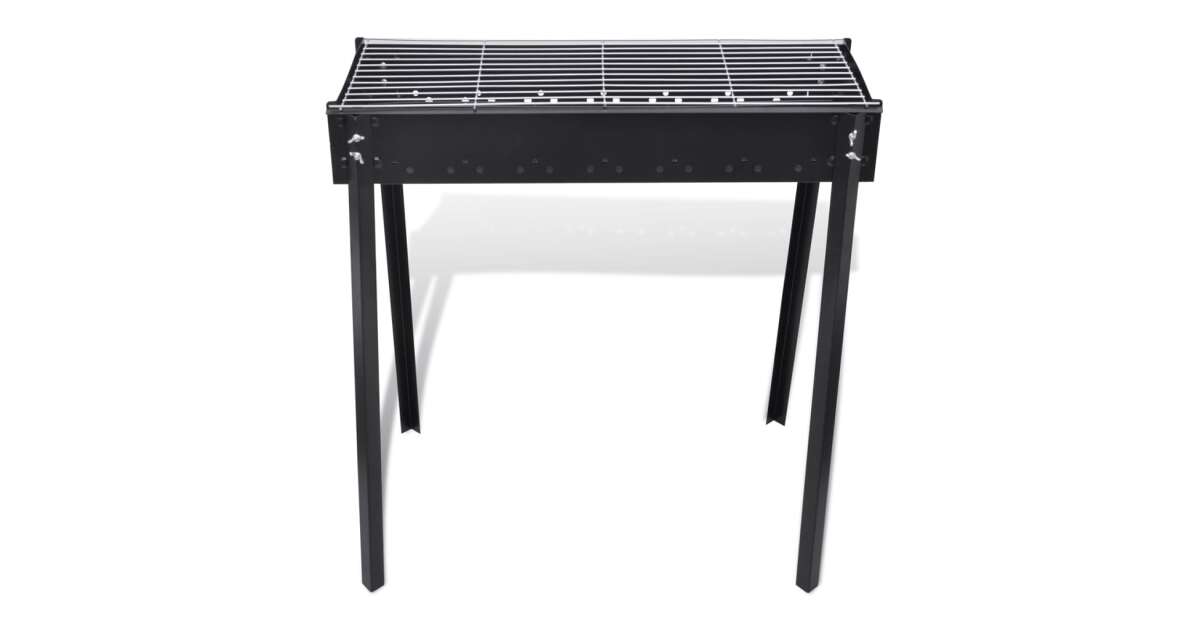 vidaXL BBQ Állvány Faszén Barbecue 75X28cm | Pepita.hu