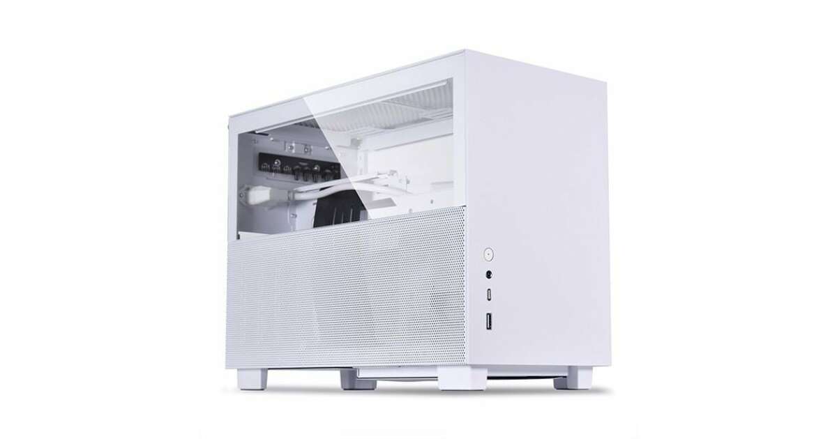 Lian Li Q58 táp nélküli ablakos Mini-ITX ház fehér (Q58W4) | Pepita.hu