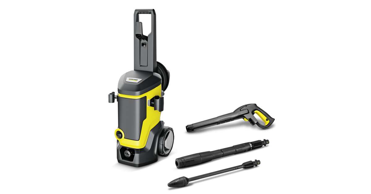 Karcher K7 WCM Premium High Pressure Washer, Yellow-Black | Pepita.com