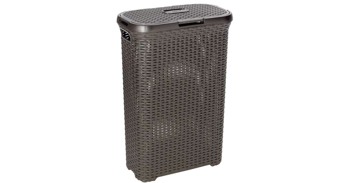 CURVER RATTAN STYLE - Műanyag szennyestartó 40 L - barna | Pepita.hu
