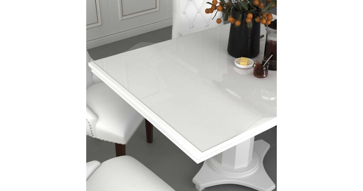 Átlátszó pvc védőabrosz 100 x 90 cm 2 mm | Pepita.hu