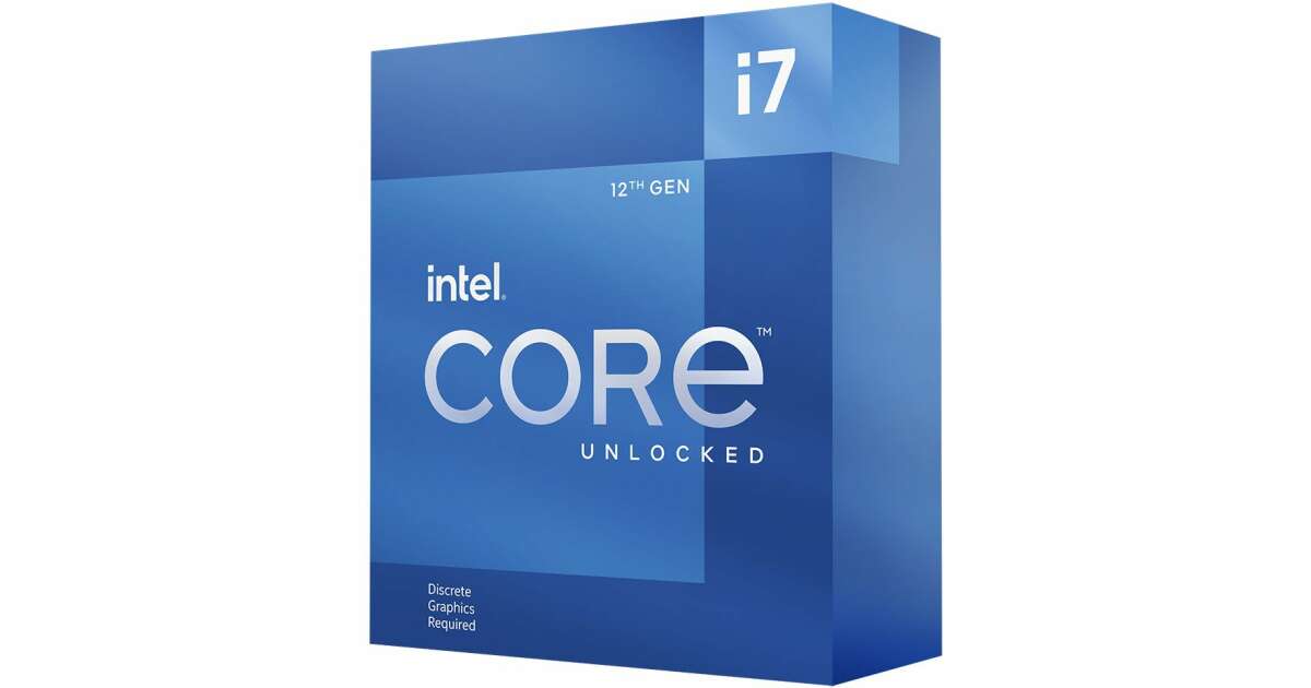 Intel Processzor - Core i7-12700KF (3600Mhz 25MBL3 Cache 10nm 125W ...
