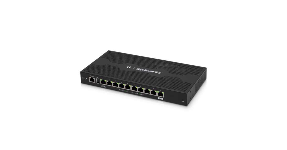 Recenzii: Ubiquiti Router - EdgeRouter 10X (port LAN 10 Gbit, PoE 24V ...