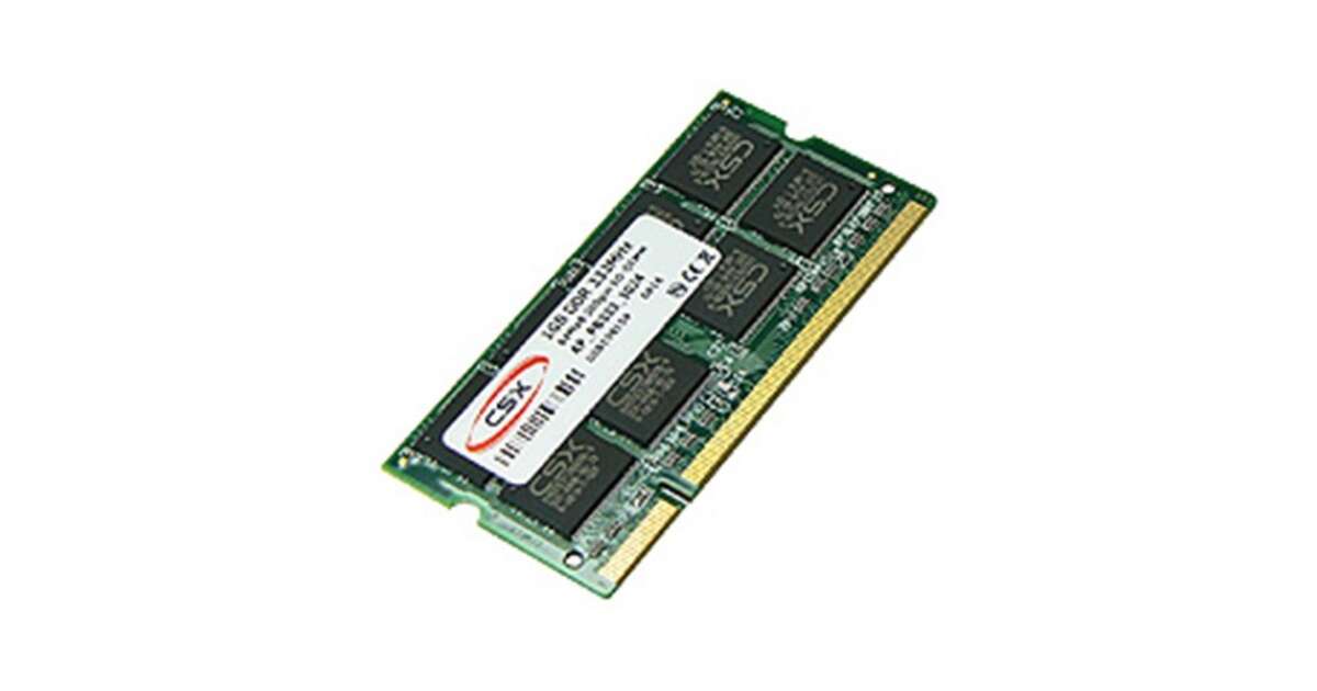 CSX Memory Notebook - 4GB DDR2 (800Mhz, 256x8) | Pepita.com