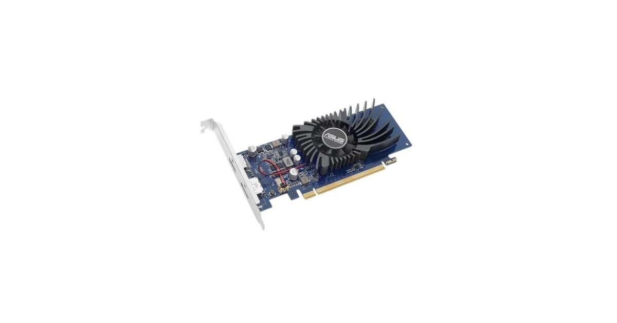 Asus Videokártya - nVidia GT1030-2G-BRK (2048MB DDR5, 64bit, 1468 ...