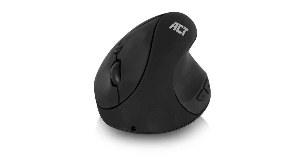 ACT AC5100 Wireless Ergonomic Mouse Black | Pepita.hu