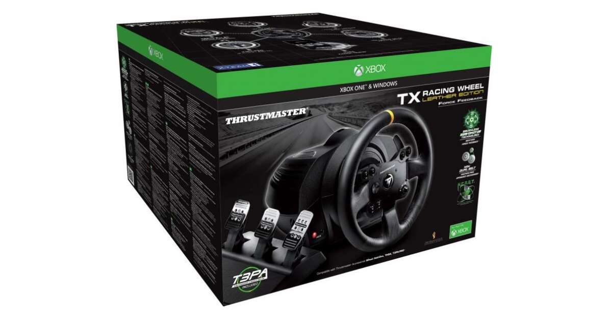 Thrustmaster TX Racing Leather Edition USB Kormány Black | Pepita.hu