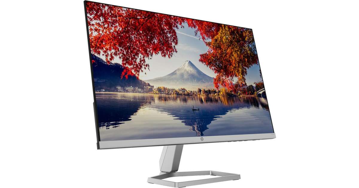HP M24f FHD 23.8 1920x1080 16:9 75Hz 5ms FHD HDMI VGA (E) Fekete-Ezüst ...