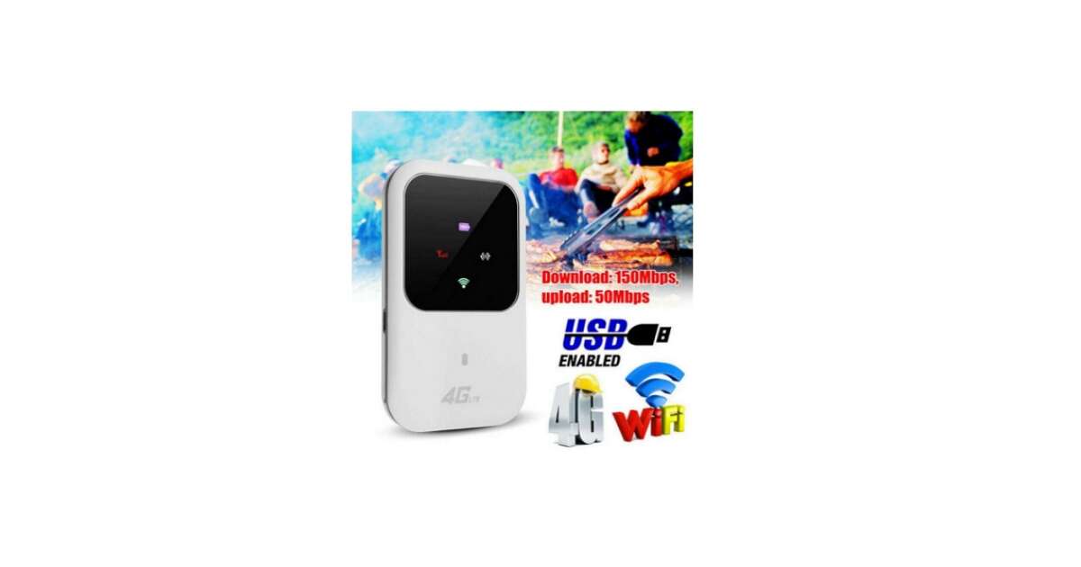 WiFi portabil, hotspot 4G, router wireless 4G LTE | Pepita.com