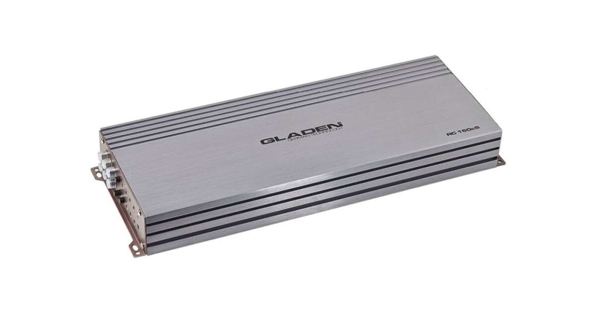 Gladen Audio RC 150c5 - 5 Csatornás Autóhifi Erősítő | Pepita.hu