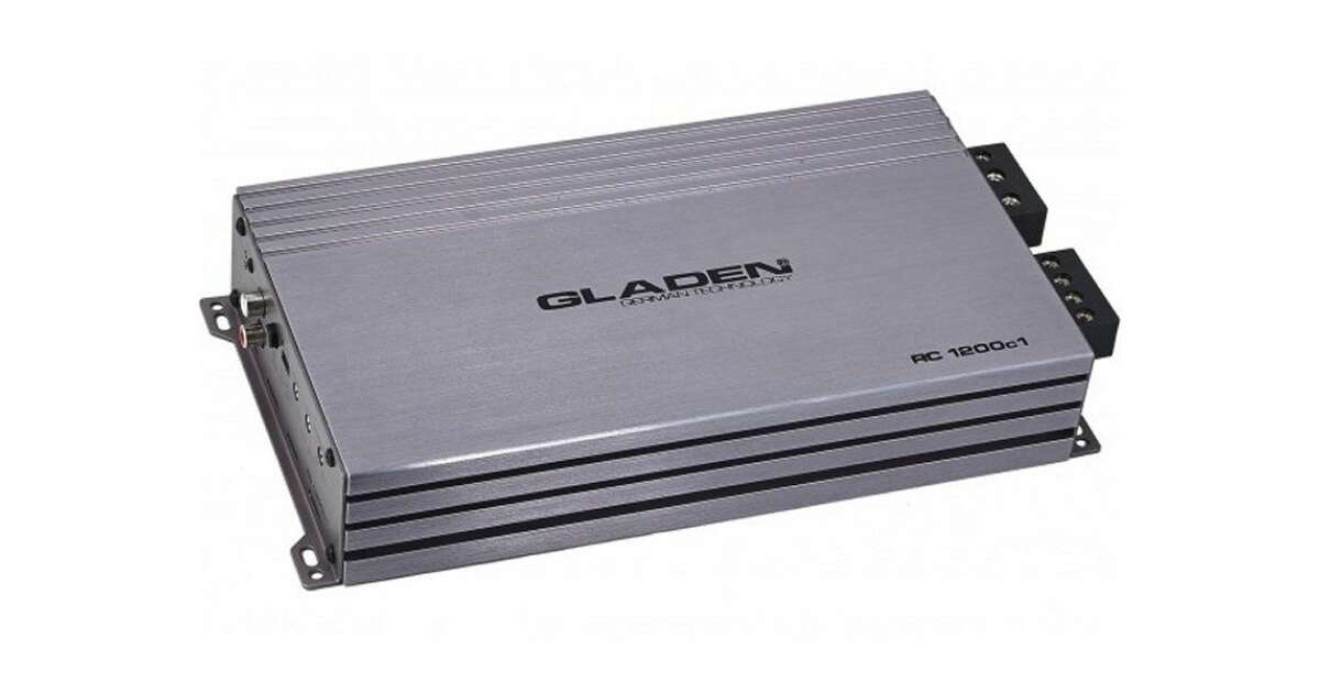 Gladen Audio RC 1200c1 digitális mono autóhifi erősítő | Pepita.hu