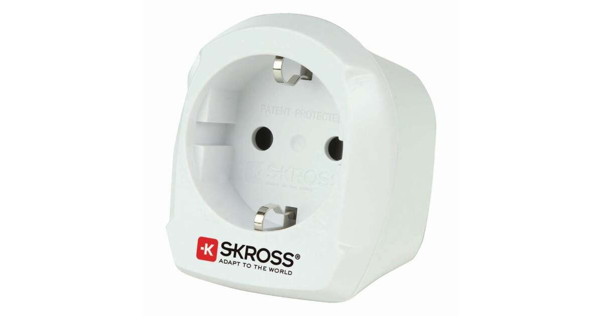 SKROSS Europe to UK Földelt utazó adapter (SKR1500230E) | Pepita.hu