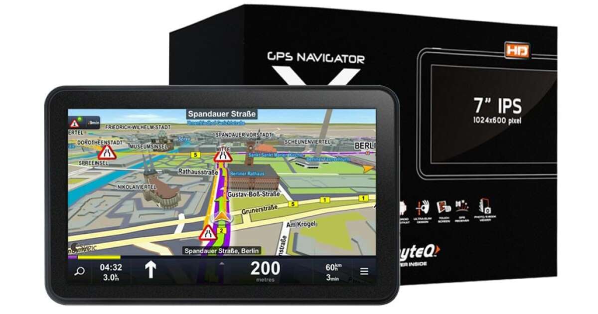 Wayteq x995 MAX Android 8GB navigáció + Sygic 3D Európa térképpel ...