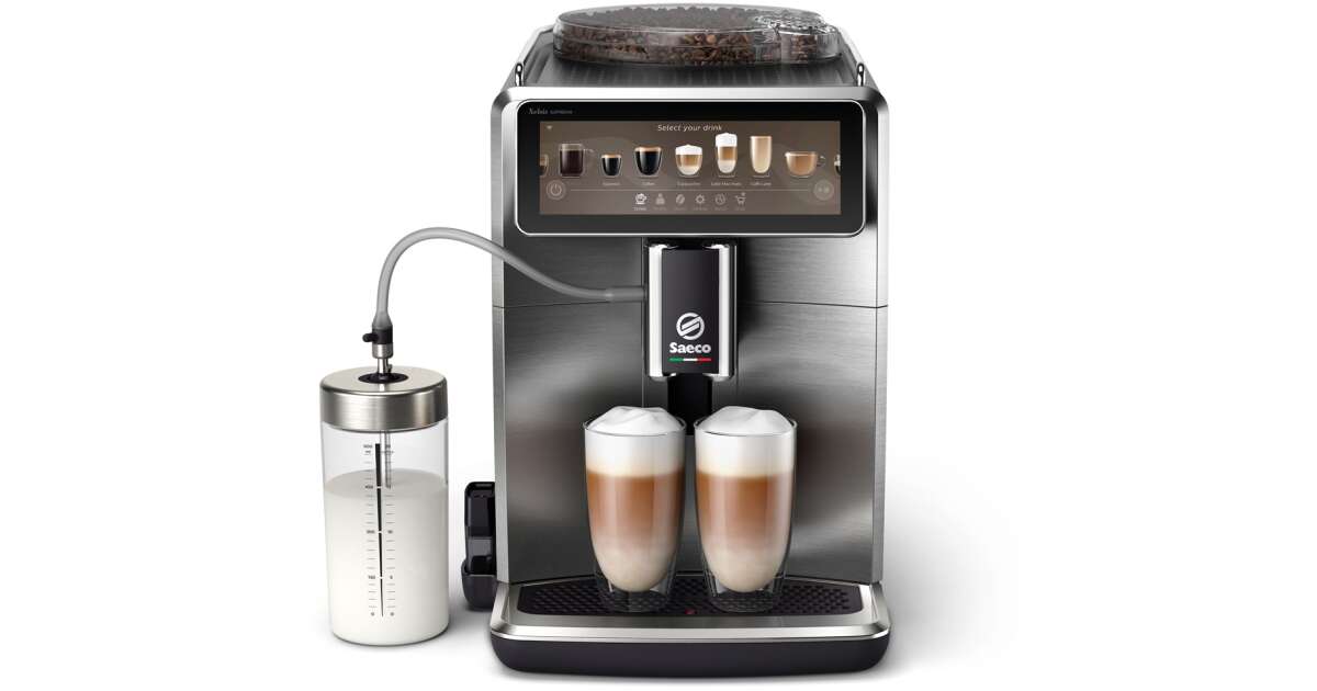 Xelsis suprema sm8889/00 automatic coffee machine with automatic milk ...