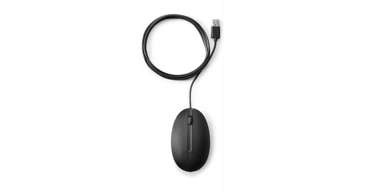 HP 320M Wired Optical Mouse - Black | Pepita.com