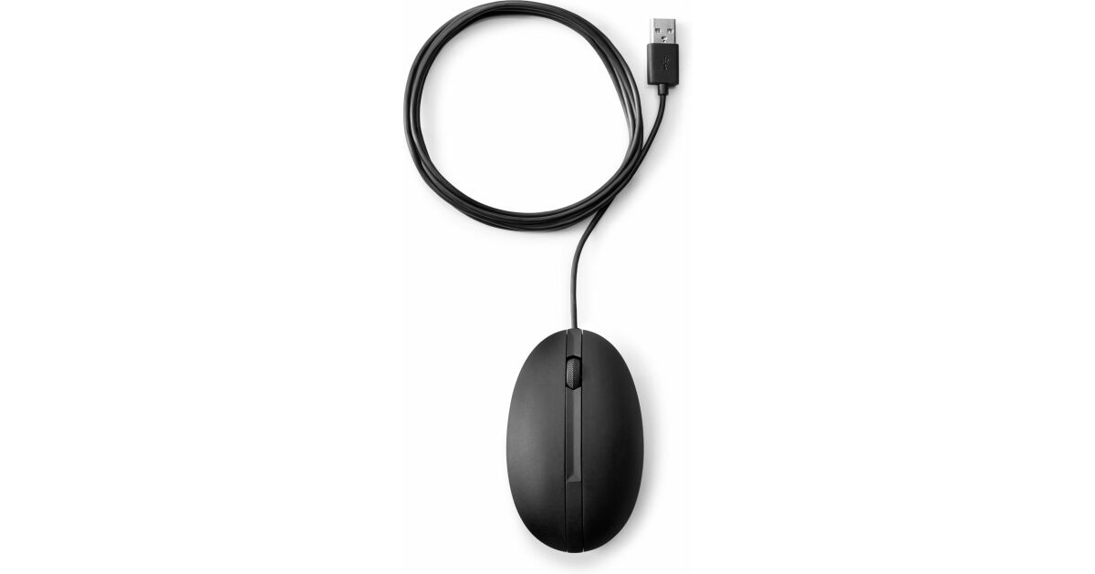 HP 320M Wired Optical Mouse - Black | Pepita.com