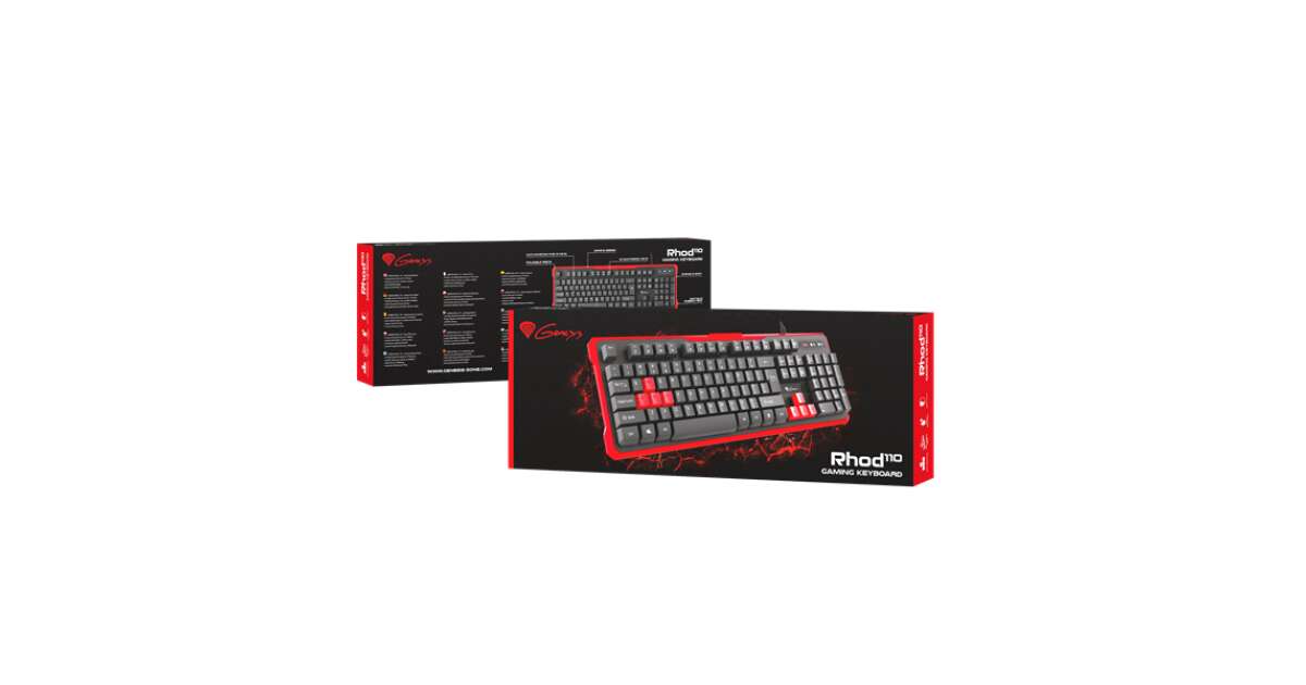 Natec Billentyűzet GENESIS RHOD 110 (NKG-1063) | Pepita.hu