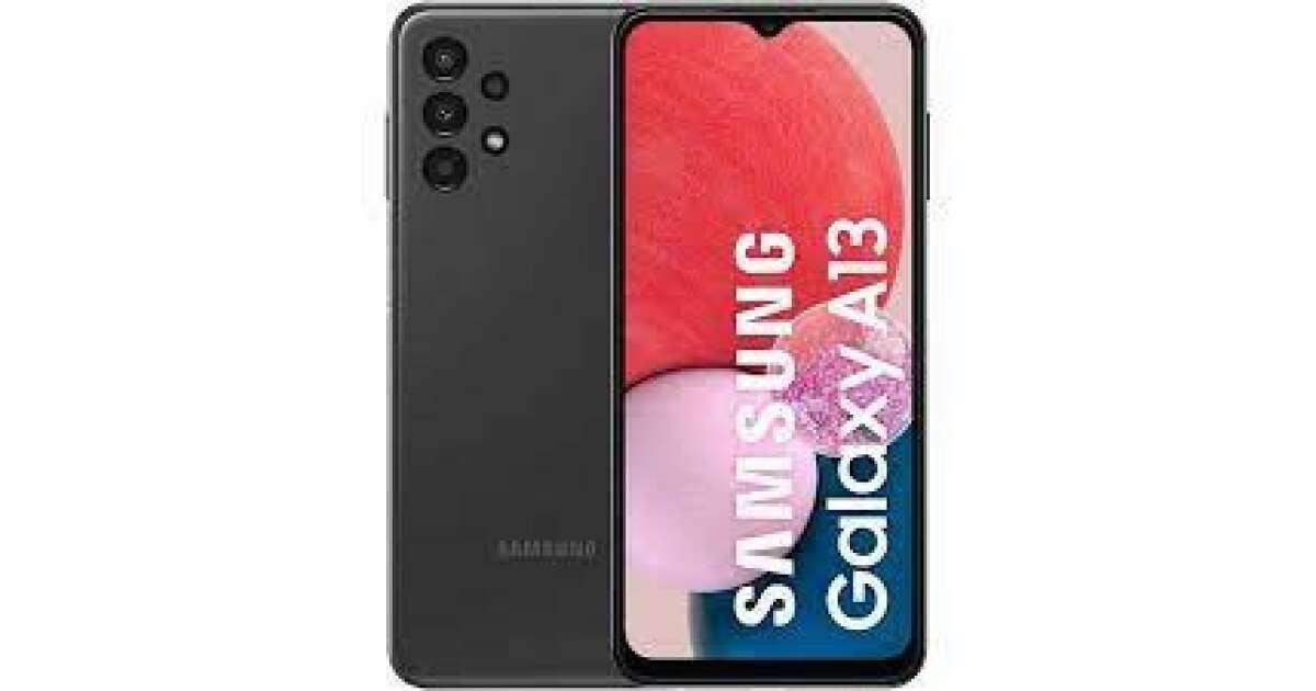 Samsung Galaxy A13 A136 5G Dual Sim 4GB RAM 128GB - Black | Pepita.hu