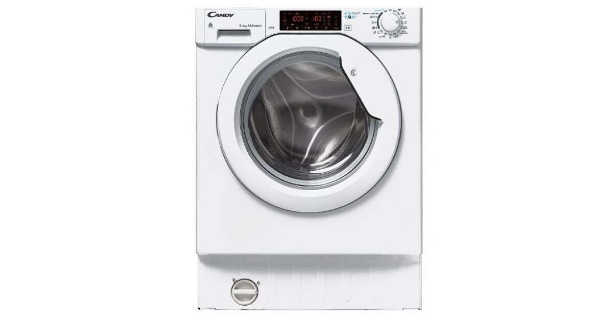 Candy CBWDS 8514TH-S built-in washer-dryer 1400 rpm #white | Pepita.com