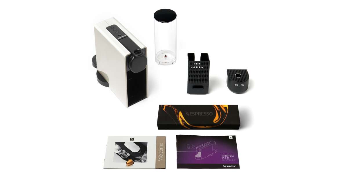 Krups Nespresso ESSENZA PLUS Vollautomatische Tropfkaffeemaschine 1 L ...