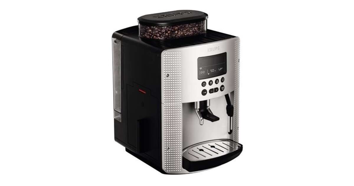 Krups EA815E70 Automata Kávéfőző 1450W, 1,7l, Ezüst | Pepita.hu