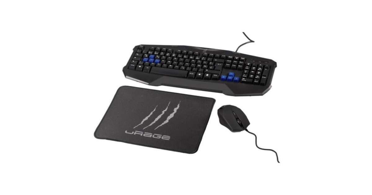 Hama Gaming urage starter szett (billentyűzet+egér+e.pad) 113734 ...