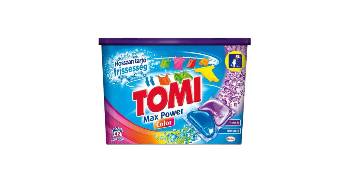 Tomi Color Caps Mosókapszula - 42db | Pepita.hu