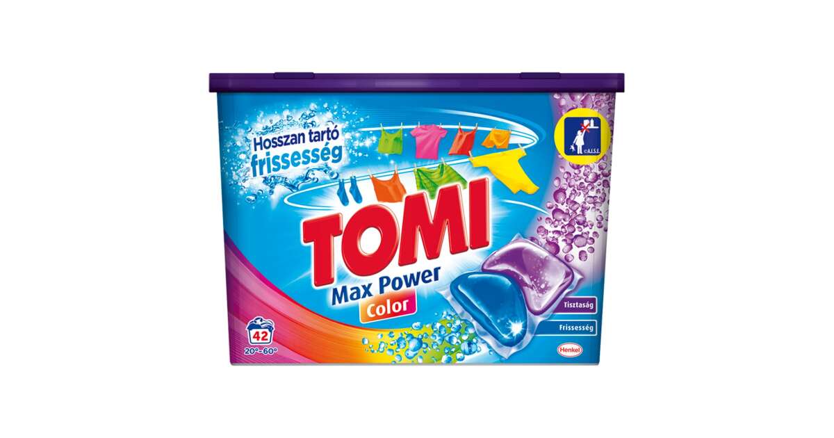 Tomi Color Caps Mosókapszula - 42db | Pepita.hu