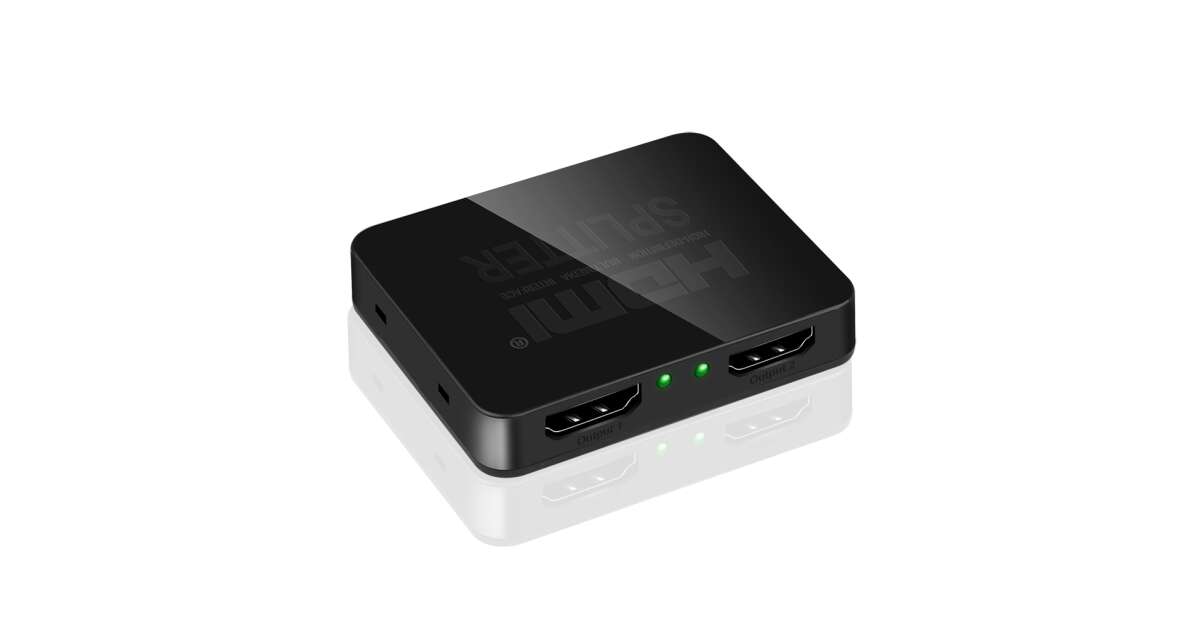 HDMI Splitter elosztó duplázó 1 bemenet 2 kimenet | Pepita.hu