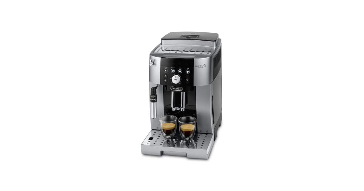 DeLonghi MAGNIFICA S Smart Automata Kávéfőző, Ezüst-Fekete | Pepita.hu