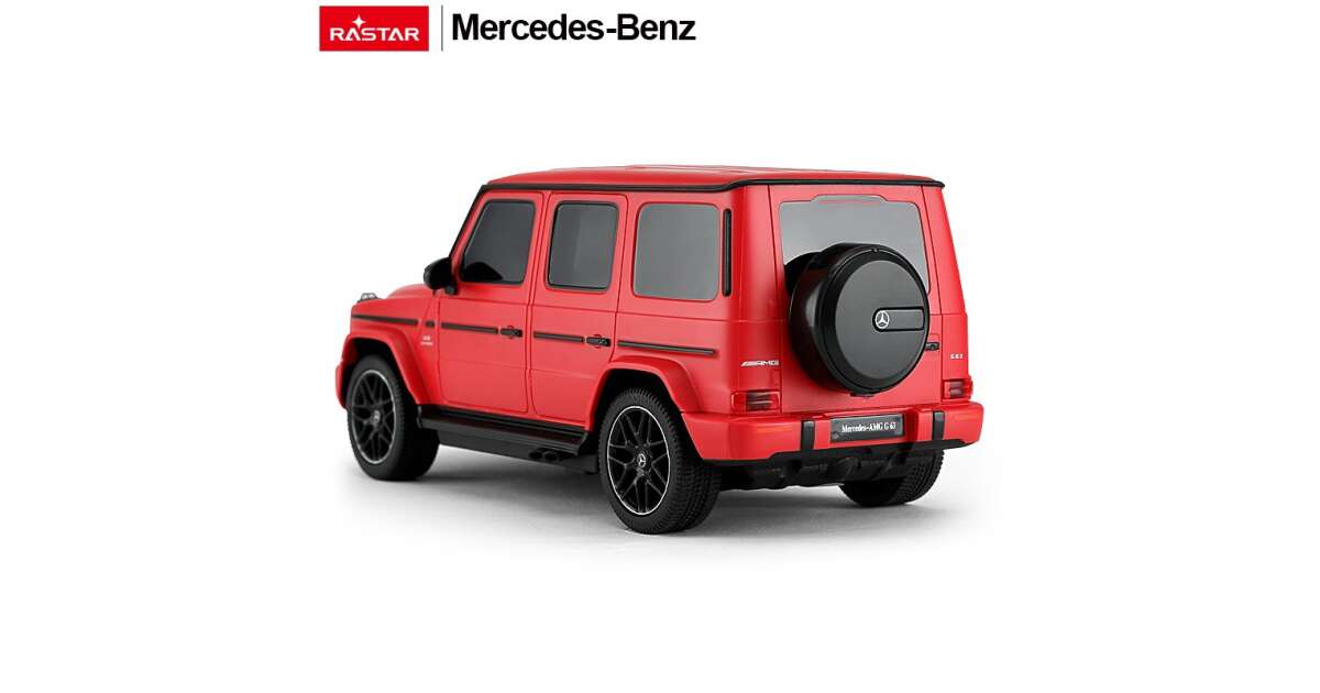 AUTÓ TÁVIRÁNYÍTÓVAL MERCEDES-BENZ G63 PIROS SKÁLA 1-24-IG | Pepita.hu