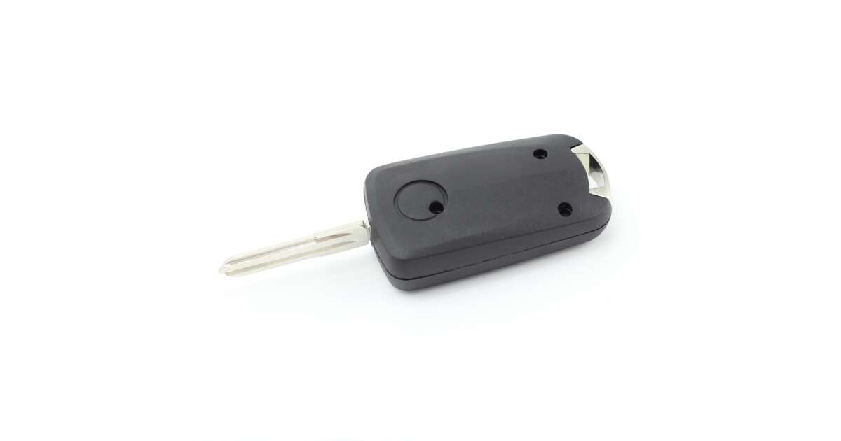 Schlüsselgehäuse Messerform für Opel, 3 Tasten, Klinge links, Schwarz ...