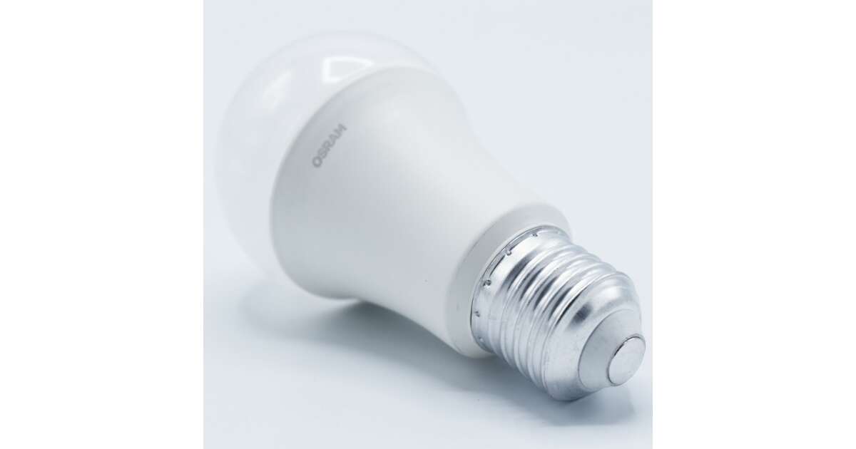 3 x Osram LED Bulbs 13W (100W), E27, 1521 lm, Cool White (6500K), Opal ...