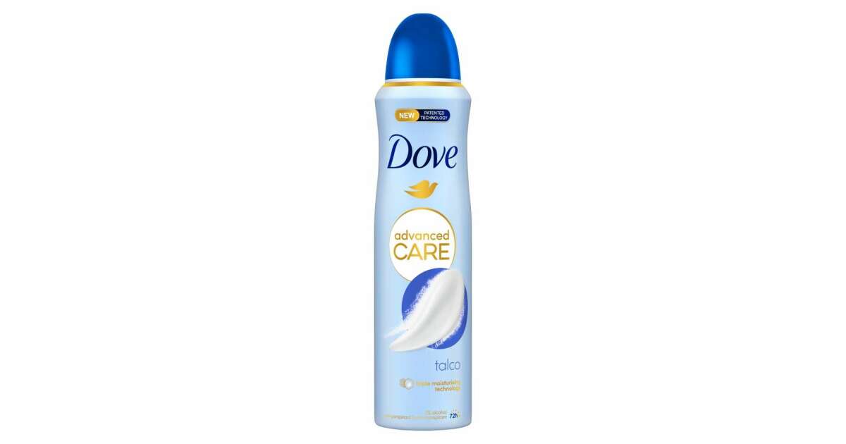 Dove Antiperspirant Aerosol Advanced Care Talco 3x150ml | Pepita.com