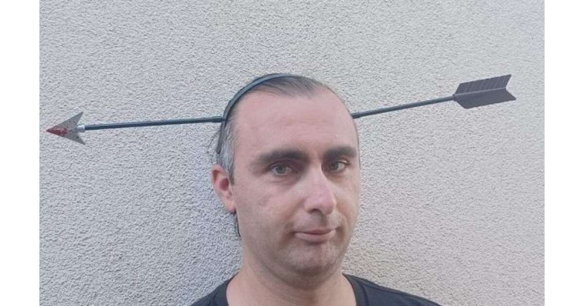 Nyíl a fejben fejpánt Halloween Farsangi jelmez kiegészítő | Pepita.hu