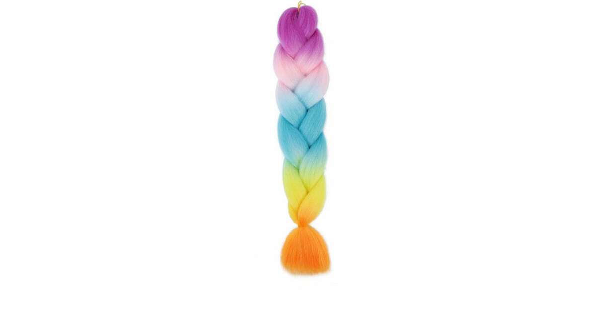 Extensii de păr AFRO CURCUBEU 5 CULORI E8 Kanekalon Ombre pentru ...