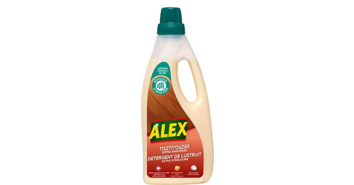 ALEX Padlótisztító folyadék, fa felületre, 750 ml, ALEX Extra ragyogás ...