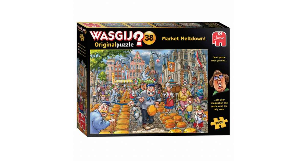 Wasgij Original 38 - Käsereibe, 1000Stück. | Pepita.com