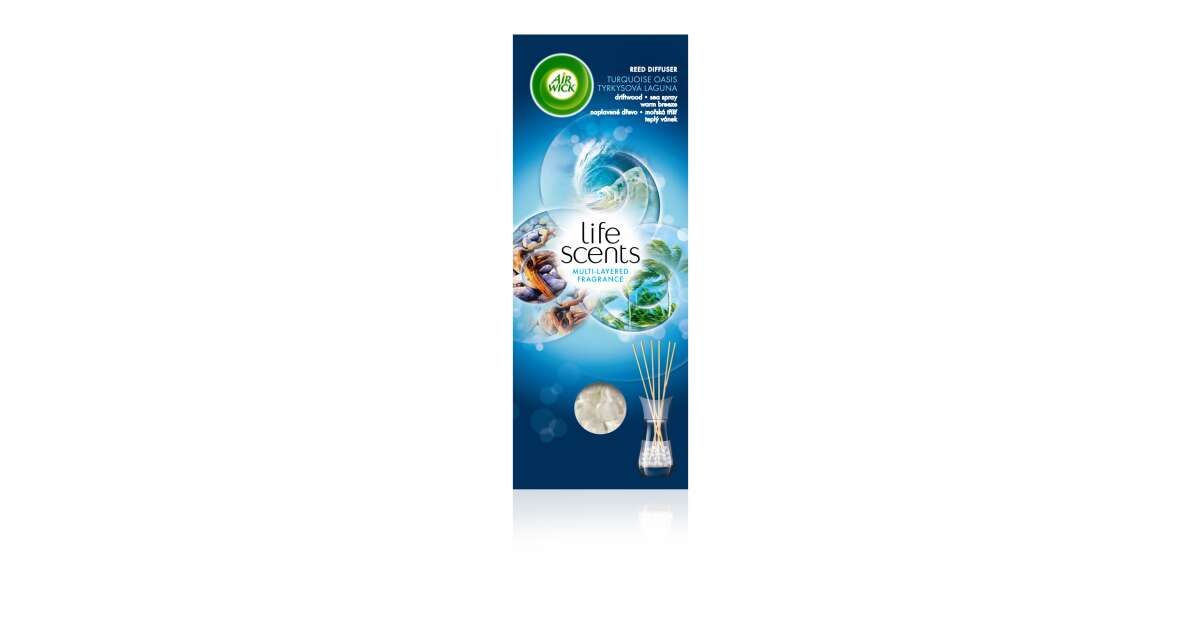 Air Wick Life Scents Turquoise Oasis Air Freshener 30ml | Pepita.com