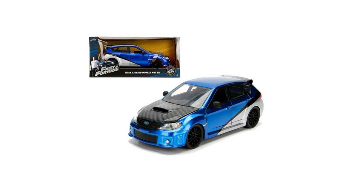 Brian's Subaru Impreza WRX STI F&F 7 modell autó 1:24 | Pepita.hu