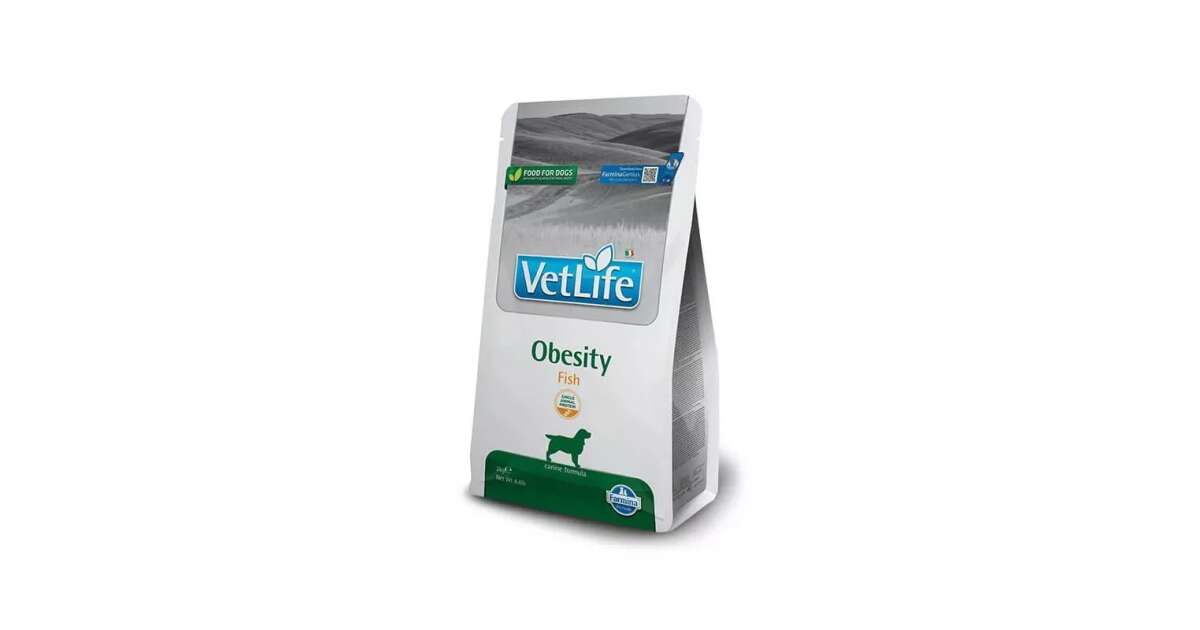 Vet Life Natural Diet Dog Obesity Fish 2kg | Pepita.com